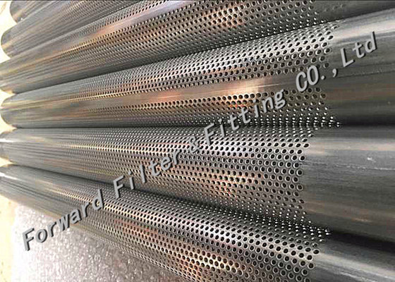 Carbon Steel / Stainless Steel SS304 Perforated Steel Pipe Diameter 28mm ～ 304.8mm