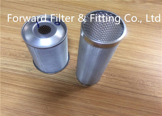 Industrial 100um 304L / 316L Stainless Steel Wire Mesh Tube With Precise Rolling Finished