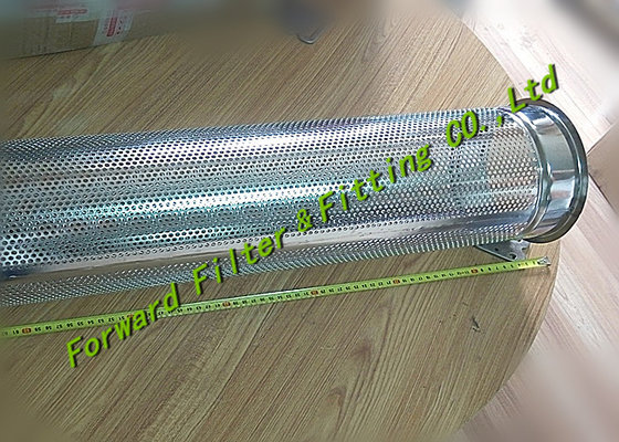 Perforated Aluminum / Copper / Brass Metal Industrial Filter Cartridge Filter Elements