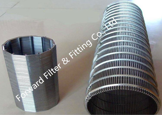 Galvanized / Carton / Stainless Steel Wedge Wire Screen For Mine Sieving Mesh