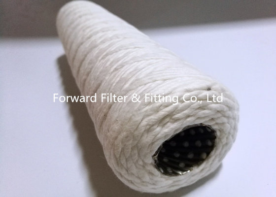 PP / Punching Pipe Yarn String Wound Winding Industrial Filter Cartridge For Household Or Industrial Filtering