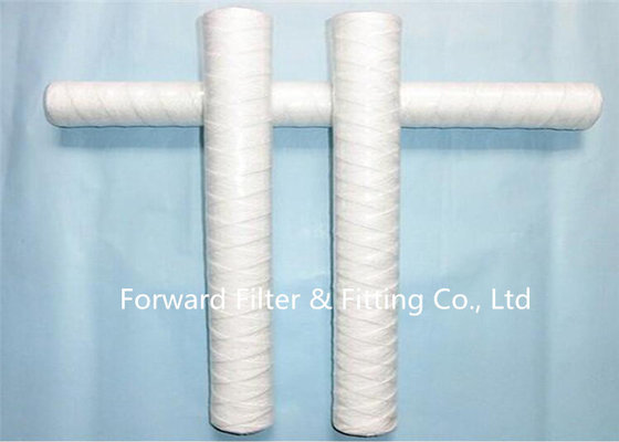 PP / Punching Pipe Yarn String Wound Winding Industrial Filter Cartridge For Household Or Industrial Filtering