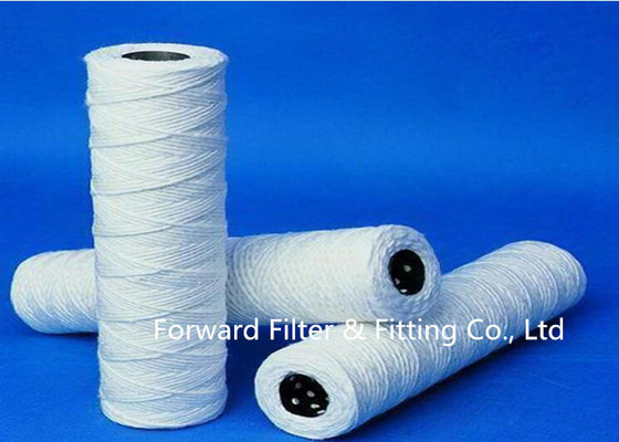 PP / Punching Pipe Yarn String Wound Winding Industrial Filter Cartridge For Household Or Industrial Filtering