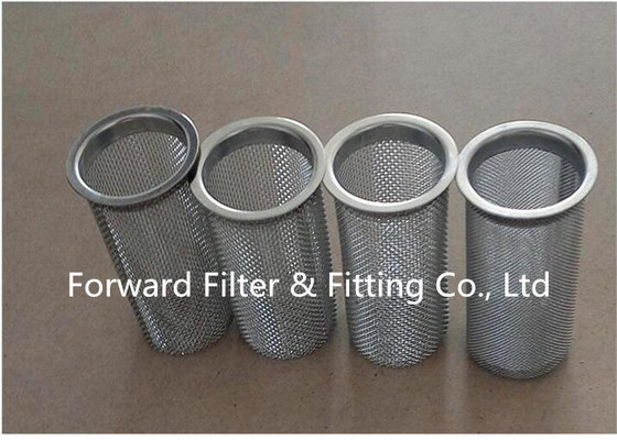 Stainless Steel Reel Flange Industrial Filter Cartridge , Package Edge Round Hole Ss Filter Cartridge