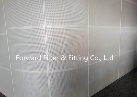 Stainless steel hexagonal hole punching net / shop decoration curtain wall ceiling decorative panels