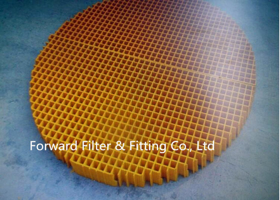 Yellow Anti High Temperature Frp Grating Trench Ditch Cover Corrosion Resistant