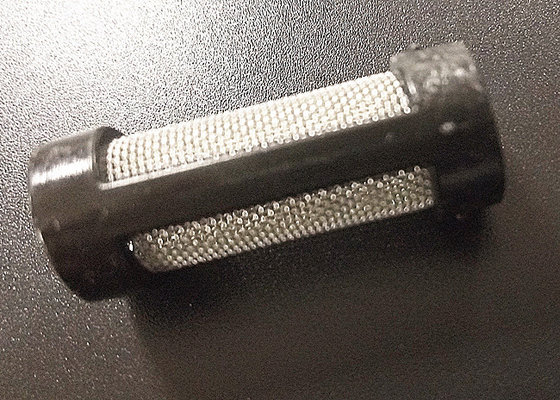PP Framwork Plus Metal Screen Cover Ring / Material SS316 Mesh Filtrate Dimension Customized