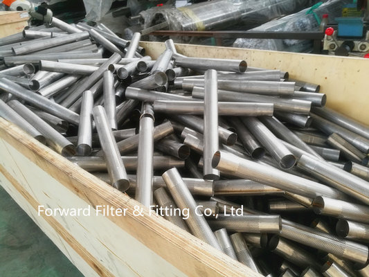 1 Inch-3 Inch Stainless Steel Perforated Metal Tube / Perforated Metal Filter Pipe For Muffler Pipe