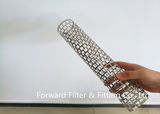 Overall Punching Forming Metal Square Tube / OD60MM Filter Center Tube