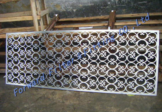 Fabrication Decorative Outdoor Wall / Art Design Perforated Metal Sheet / Decorative Perforated Sheet