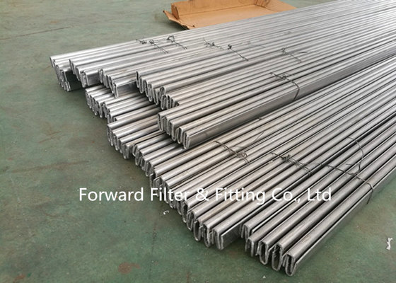 Open 1/8 inch of decorative works with aluminum side of the U-slot/ Edging