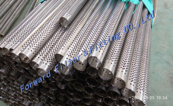Custom Longitudinal Welded Stainless Steel Perforated Metal Tube Standard Specification