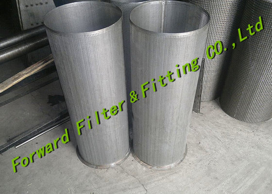 ALSI304-316 Stainless Steel Mesh Cup / Disc Filter / Industrial Filter Cartridge And Perforated Tube
