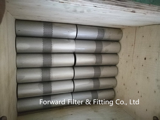 409/201/304 Car Muffler Inner Tube , 3 Inch Metal Punching Pipe , Exhaust System Dedicated Pipe