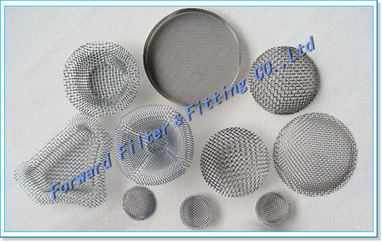 Corrosion Resistance SS316L / SS304 Metal Mesh Filter Filter Cap , Filter Pipe , Filter Cap , Filter Basket