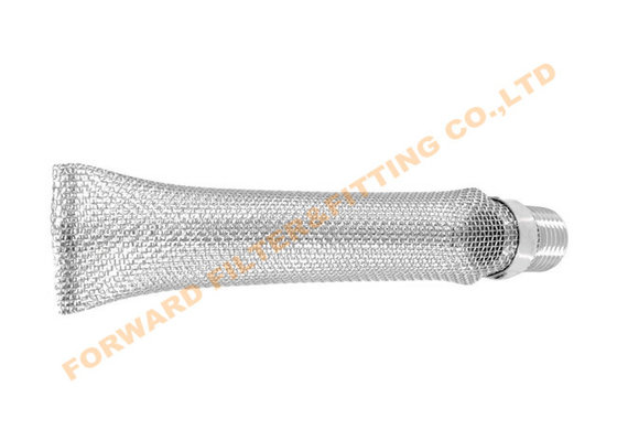 Stainless Steel gas Tube Mesh Filter Bazooka Spigot Pot Filter Screen Brew SS304 / 316 material option