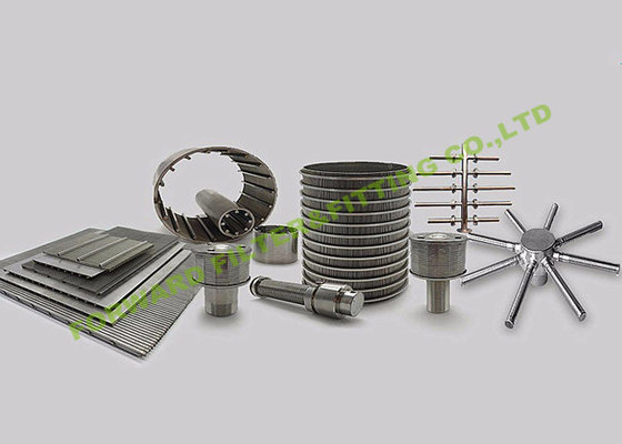 Filtrate application SS304 / 316 stainless steel material of Johnson wedge wire assy screen filter