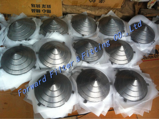 Perforated Metal Sheet Stainless Steel Perforated Metal Panels Architectural Conical Filter