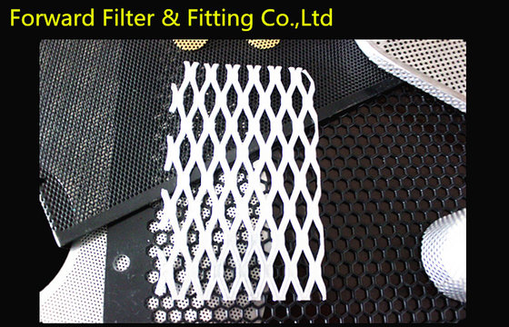 Galvanized Stainless Steel Expanded Metal Mesh With Anti Rust Paint