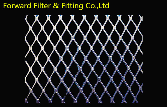 Galvanized Stainless Steel Expanded Metal Mesh With Anti Rust Paint