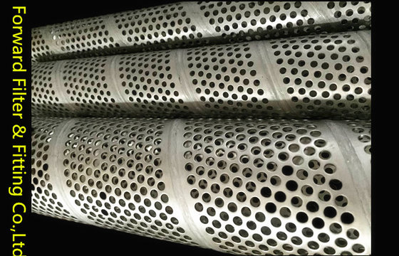 Polished Stainless Perforated Muffler Tube For Filter And Decorative Items