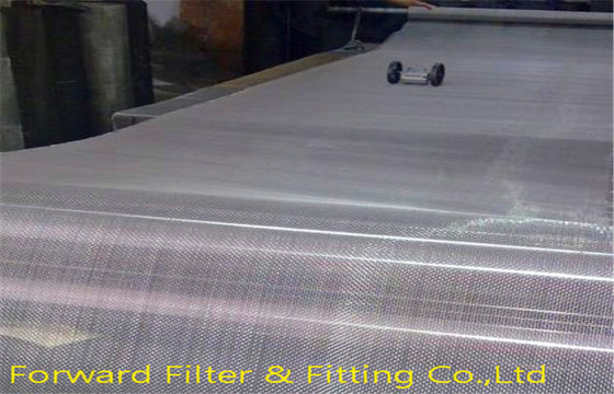 Plain Woven 316 2 Inch Stainless Steel Woven Wire Mesh For Filtration