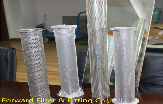 Longitudinal Welded Perforated Stainless Steel Pipe For Engine Oil Center Tube