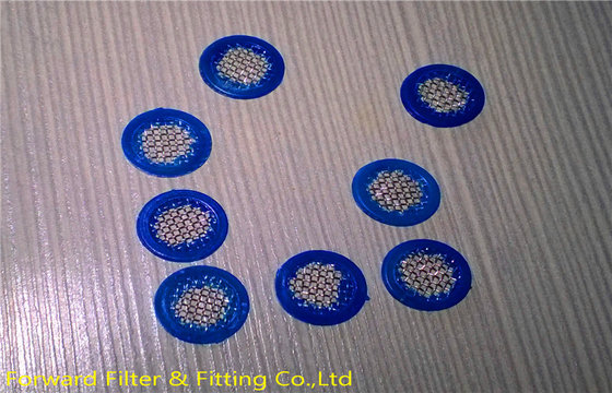 Galvanized Wire Mesh Filter Disc , SUS304 / 316 / 304L / 316L Stainless Steel Mesh Filters