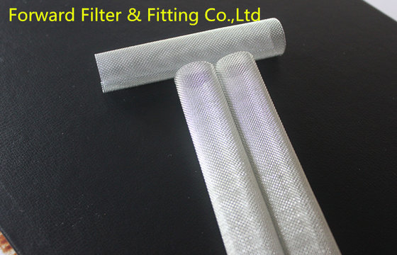 SUS 304 Stainless Steel Decorative Perforated Metal Mesh Tube , 20M Length