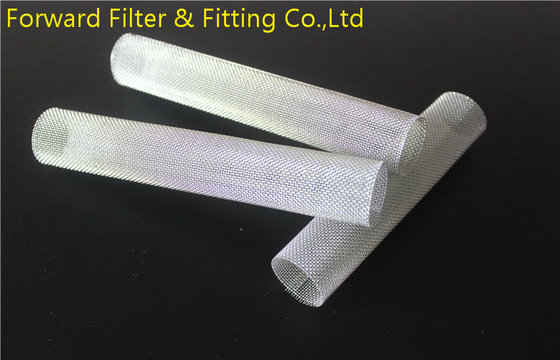 Furnace Woven Filter Screen Mesh Perforated Metal Tubing Aluminum And Brass