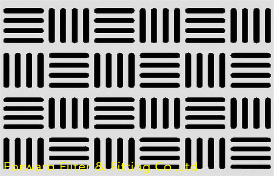 Wear Resistance 0.6-20mm Thickness Perforated Metal Sheet With Hole Pattern Options