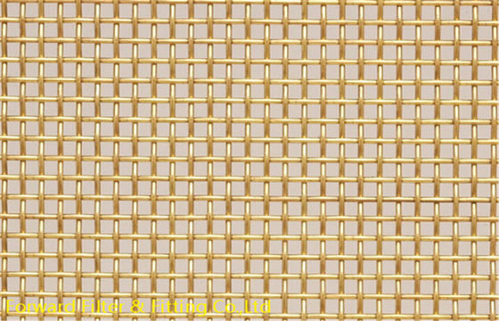 Mining Liquid And Gas Wire Mesh Filter Screen With Aluminum Alloy / Copper / Brass
