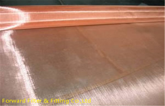 Mining Liquid And Gas Wire Mesh Filter Screen With Aluminum Alloy / Copper / Brass
