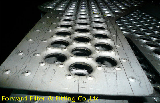 Round Perforated Stainless Steel Plate For Sewage Treatment / Perforated Metal Screens