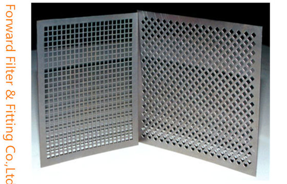 Triangle / Diamond Perforated Metal Sheet Screen for Pharmaceutical Industries