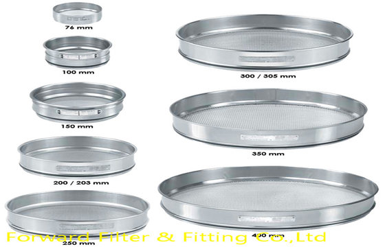 Wire Mesh Test Sieve / Grid Sieve  For Food / Processing Industry