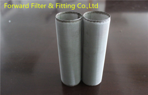 Purified Water Oil Liquid Stainless Steel Mesh Filter 40-200 Microns