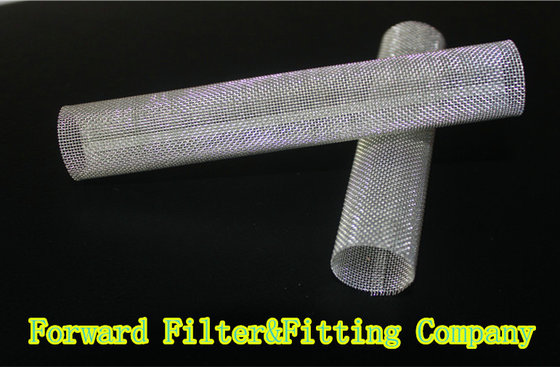 Galvanized Mild Steel Wire Mesh Tube PVC Coated For Filter Cylinder
