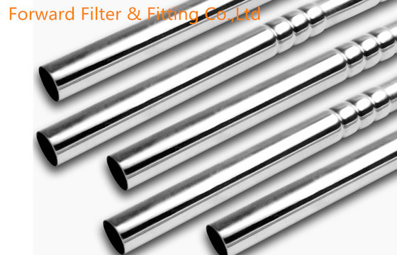 Industrial 6 Inch 15mm Stainless Steel Welded Pipe , Stainless Steel Threaded Pipe