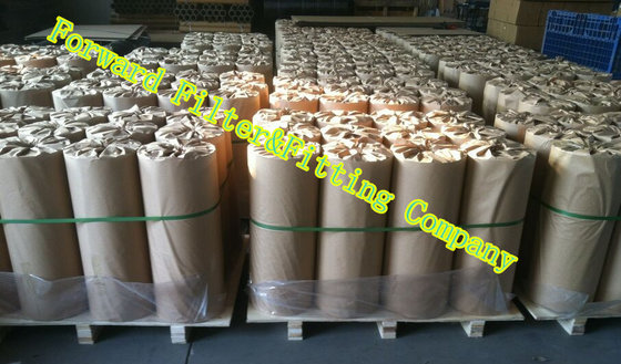 Food Galvanised Epoxy Coated Wire Mesh 30x150 With Iron Wire / Aluminium Wire