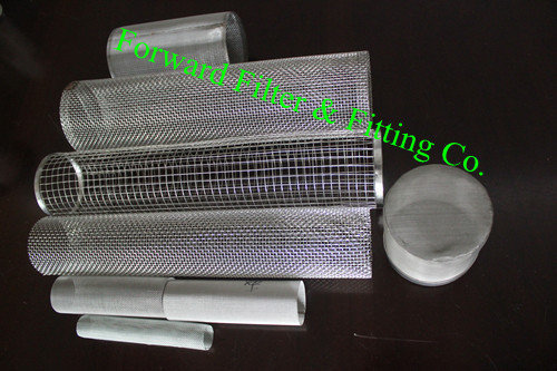 High Performance SS Wire Mesh Filter Screen / Aluminum Mesh Filters