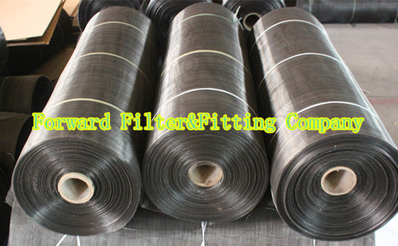 Aluminium Paper Making Epoxy Coated Wire Mesh Approved ISO , Alkali Resistant