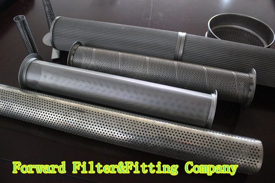 Precision Welded Perforated Metal Pipe Filter Core With Mild Steel Tube