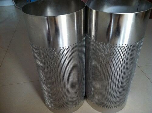 Engine Oil Stainless Steel Perforated Tubing Steel With High Speed Hole Punching