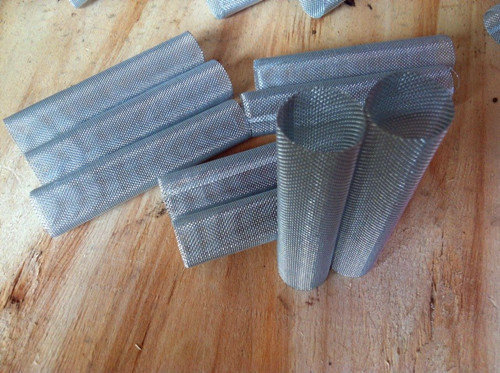 Stainless Steel Welded Wire Mesh Tube For Filter Elements and Parts