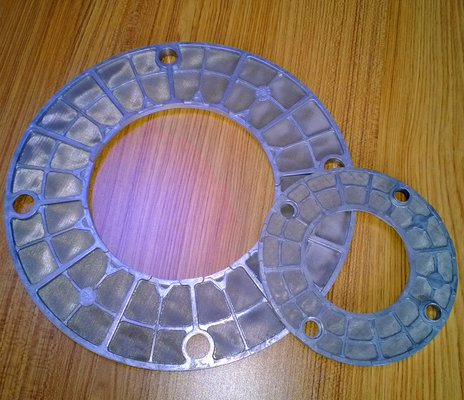 Aluminum Metal Casting Products Filter Disc For Lube Oil Filter and  Full-Flow Element