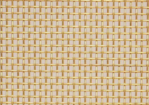 Copper / Brass Screen Woven Metal Mes for sieving pellet , porcelain clay and glass