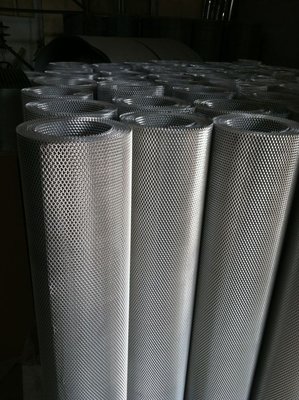 High Temperture Micro hole Expanded Metal Mesh For subway / tunnel / swimming pool