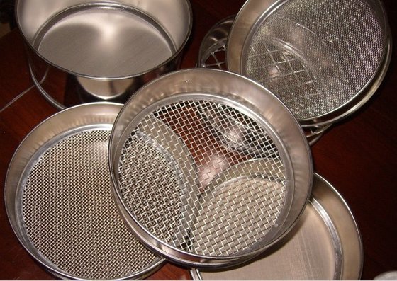 35um - 4000um Stainless Steel Testing Sieve Industral Medical Perforated Metal