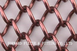 Decorative Stainless Steel Wire Mesh For Exhibition Halls / Hotels Decorations